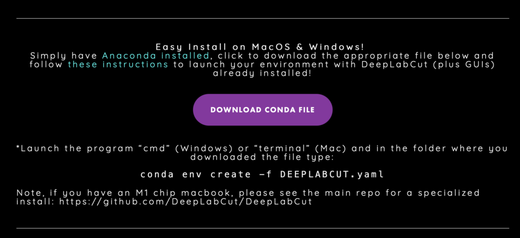 DeepLabCut2.3のインストール方法[2023年12月更新] - Tanko Blog